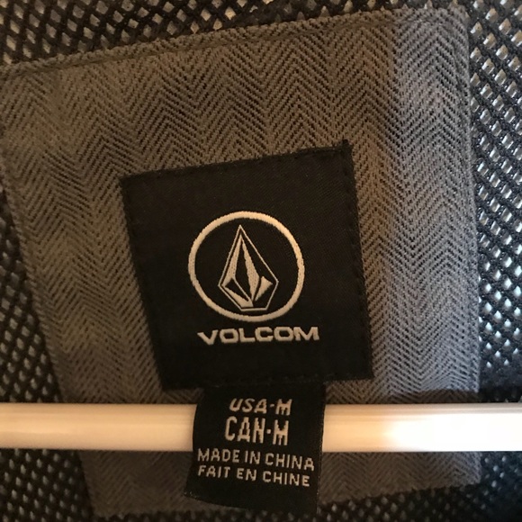 Volcom | Jackets & Coats | Volcom Mens Medium Bomber Jacket Grey | Poshmark